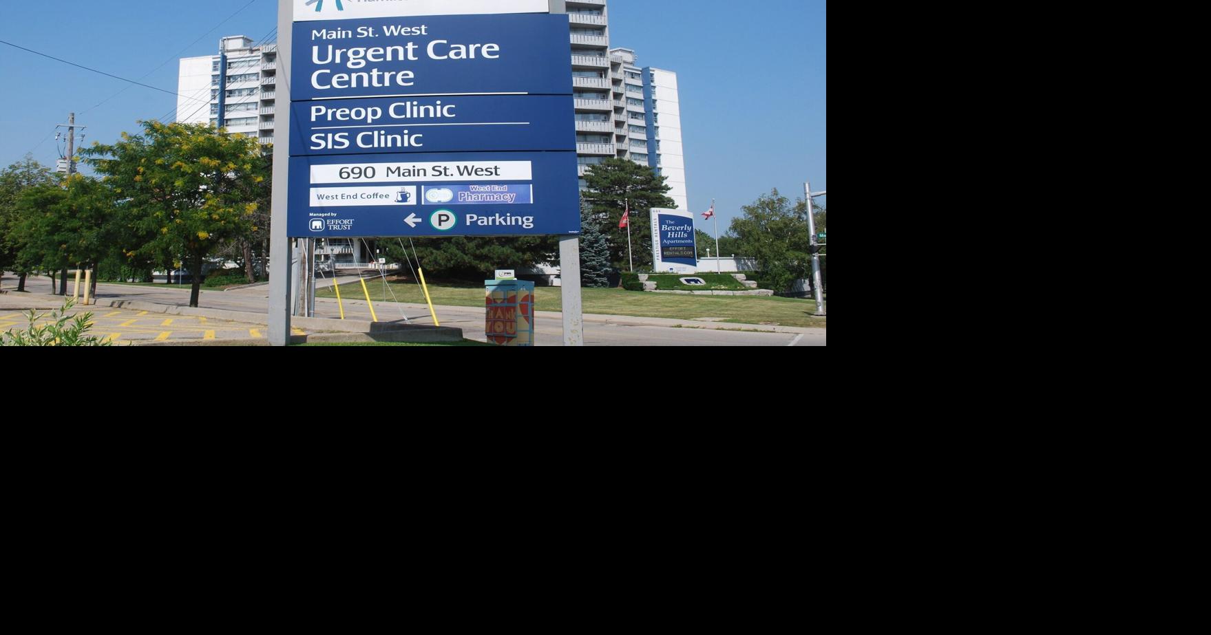 Hamilton West End Urgent Care Centre reopening with reduced hours