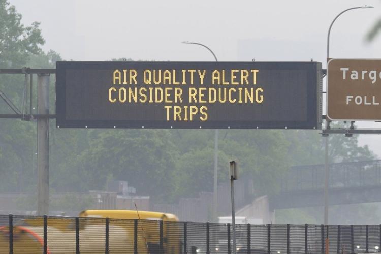 Air quality worsens in eastern US as Canadian wildfire smoke hangs over ...