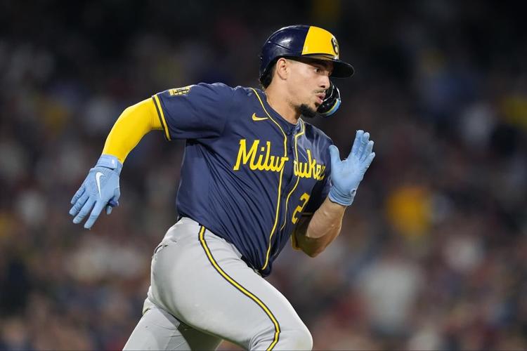 William Contreras hits 2-run homer and Brewers beat Red Sox 7-2