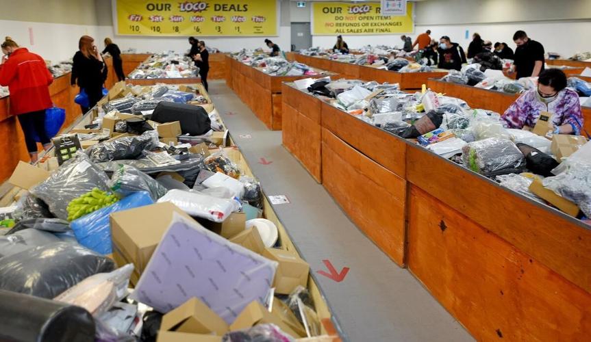 Loco Bins draws bargain hunters on opening weekend