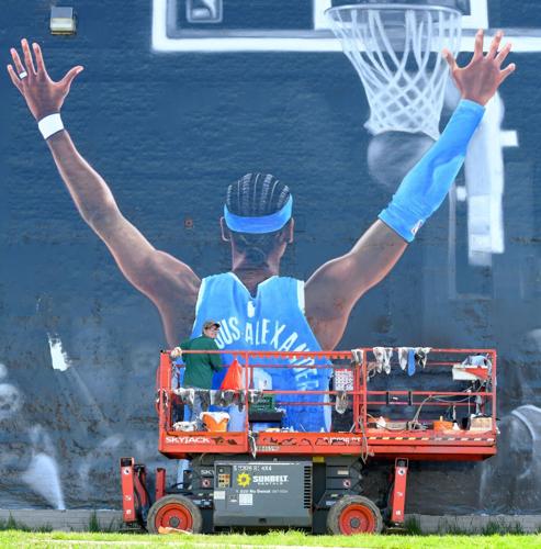 Beautiful mural of SGA is now gone