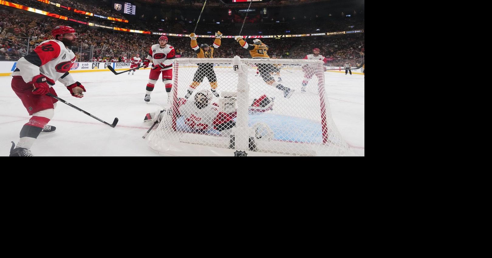 Golden Knights were the NHL's best 3rd-period team until 2 Hurricanes ...