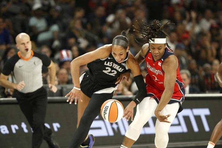 Plum, Young, Wilson power Aces to 6th straight victory, 98-77 over Mystics