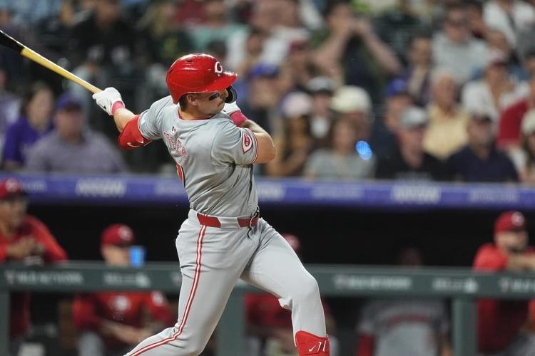 Benson, Candelario and Stephenson power Reds past Rockies 13-3