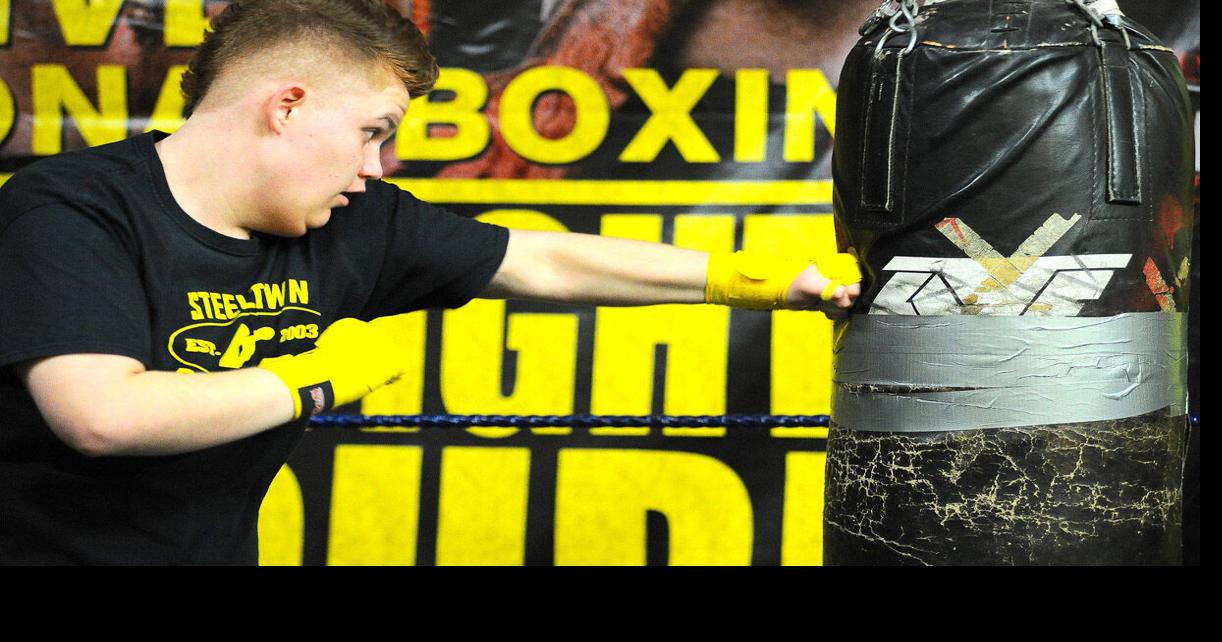 Dedication and a love of boxing helps Liam Tew lose nearly 100 pounds