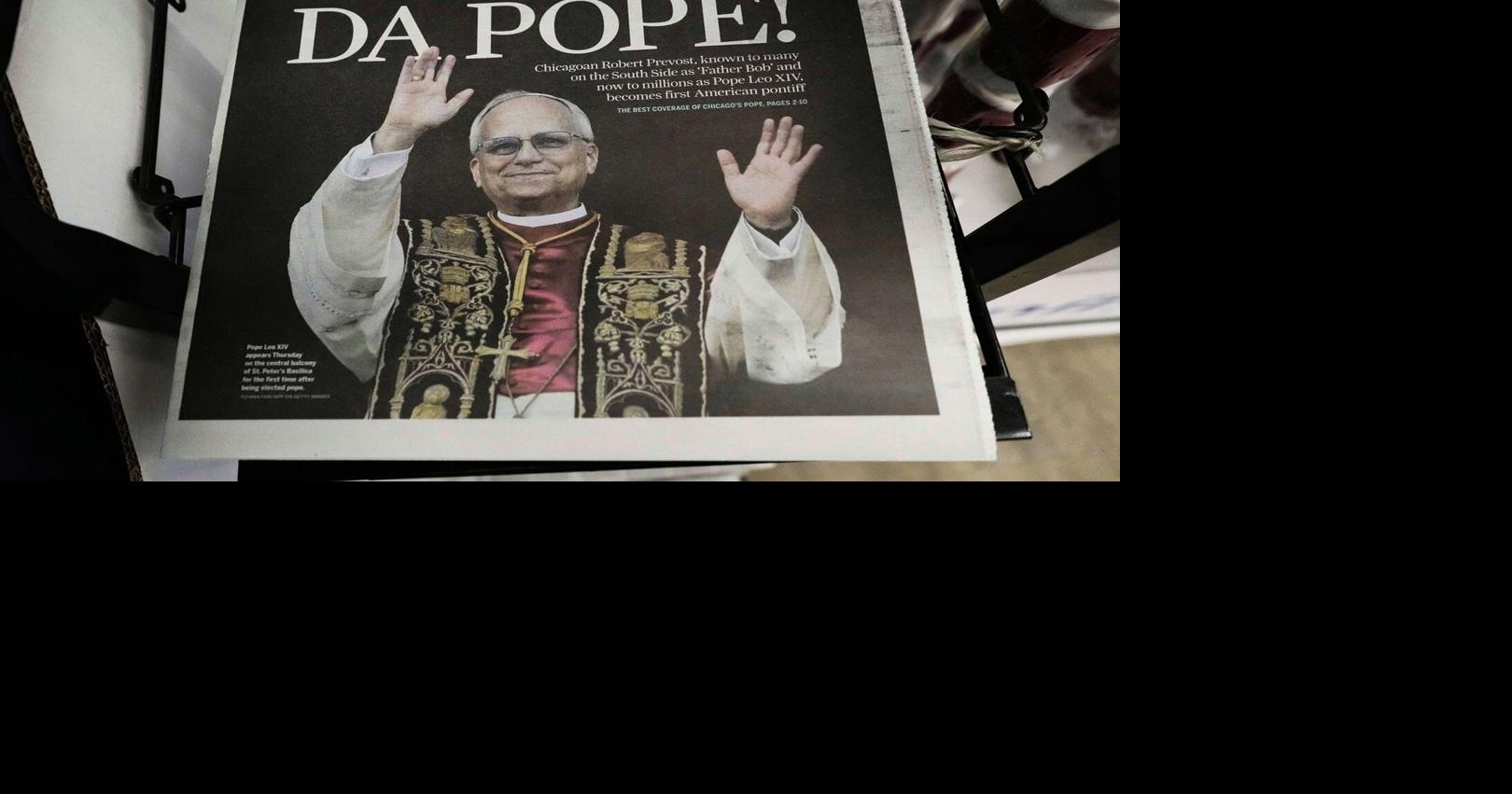 There's an American pope, and he's just like us. At least, we really ...