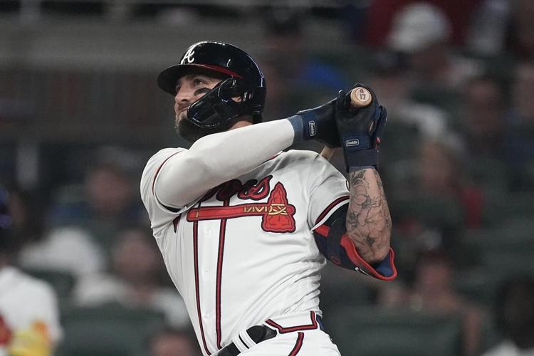 Acuña becomes first 40-70 player, Albies lifts Braves over Cubs 6-5 in ...