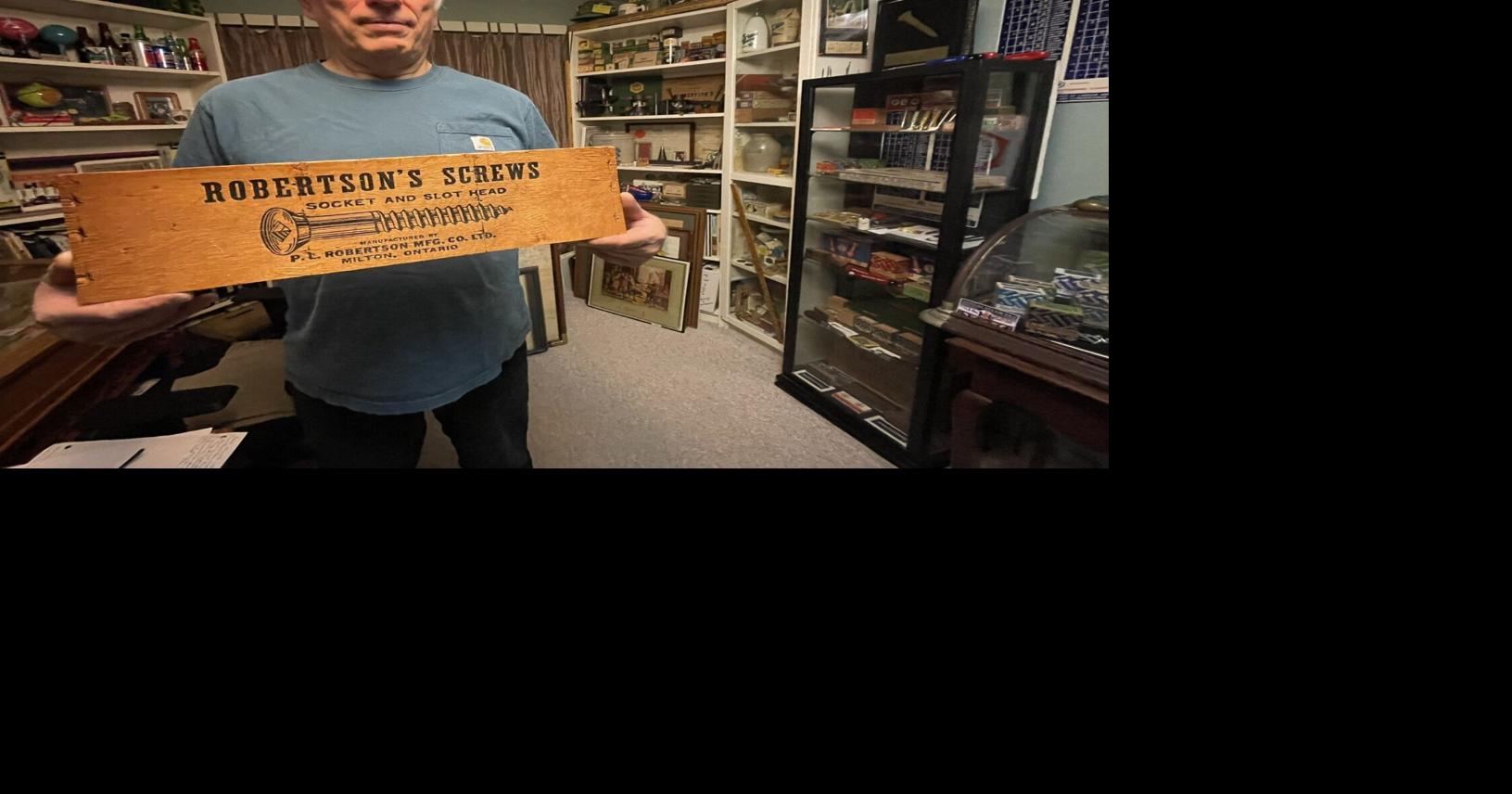 Milton’s P.L. Robertson invented the perfect screw