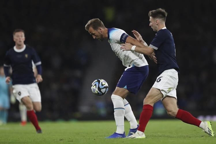 Bellingham stars as England beats Scotland 3-1 in international soccer ...