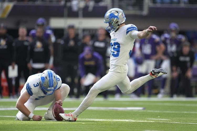Lions rookie kicker Jake Bates thought his football dream was dead. His ...