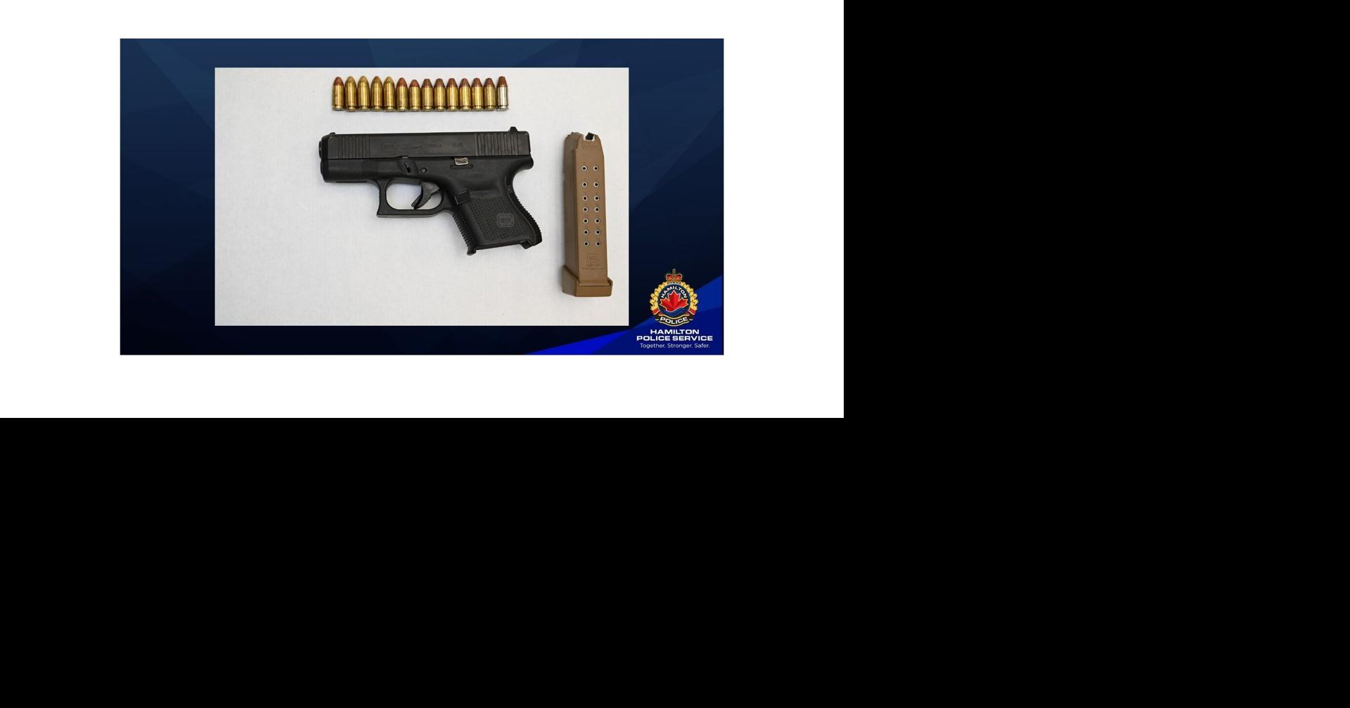 Hamilton police seize handgun, drugs after hit-and-run