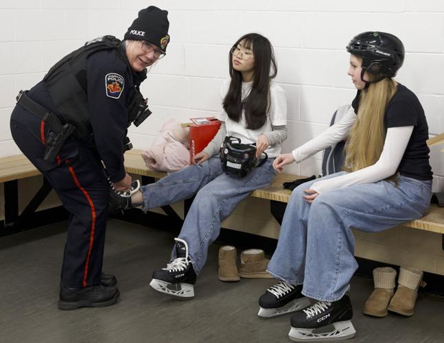 ‘Skate Patrol’: Hamilton police coach kids to hit the ice