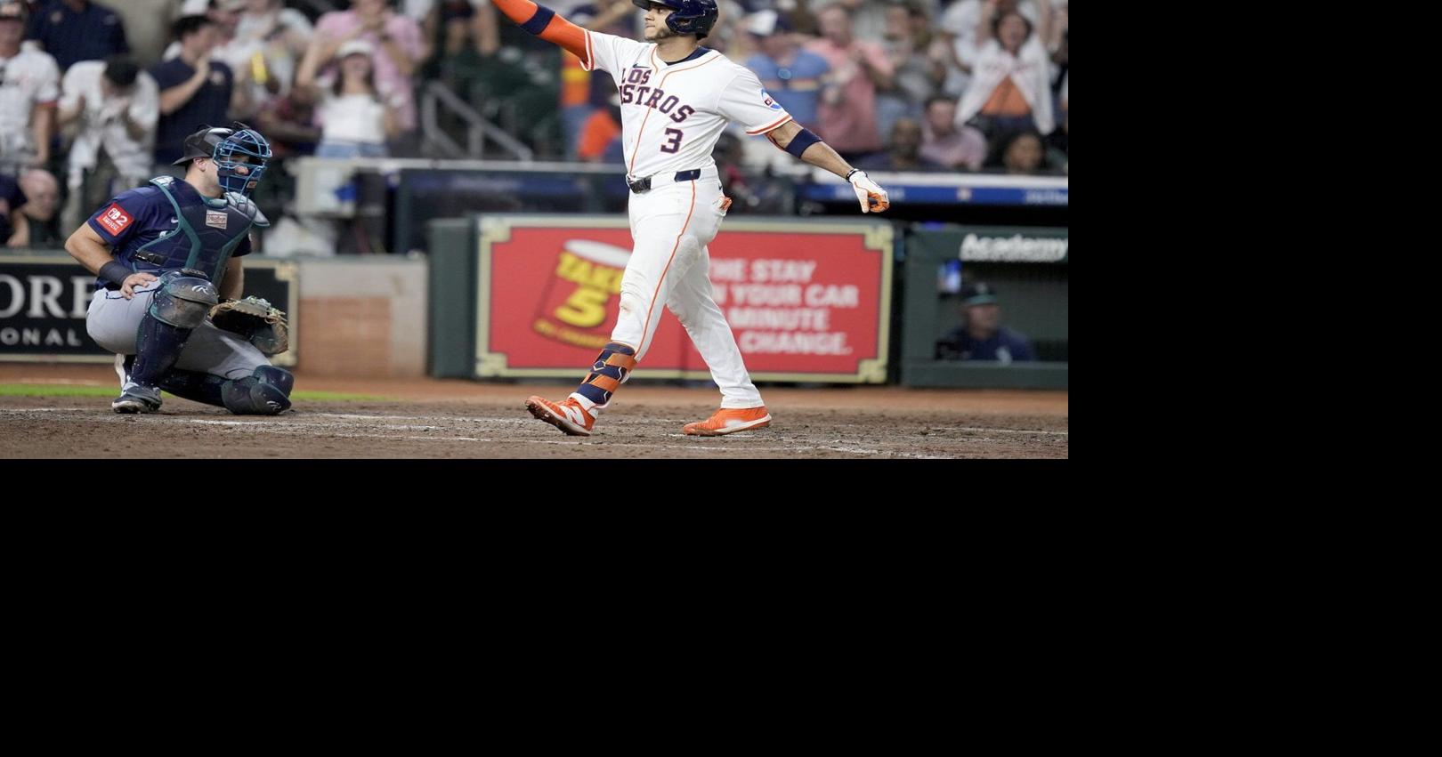 Astros shortstop Jeremy Peña scratched from lineup vs. Mariners with ...
