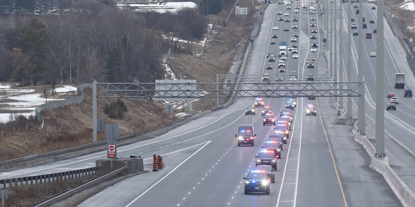 PHOTO GALLERY: Procession brings OPP officer Const. Grzegorz (Greg ...