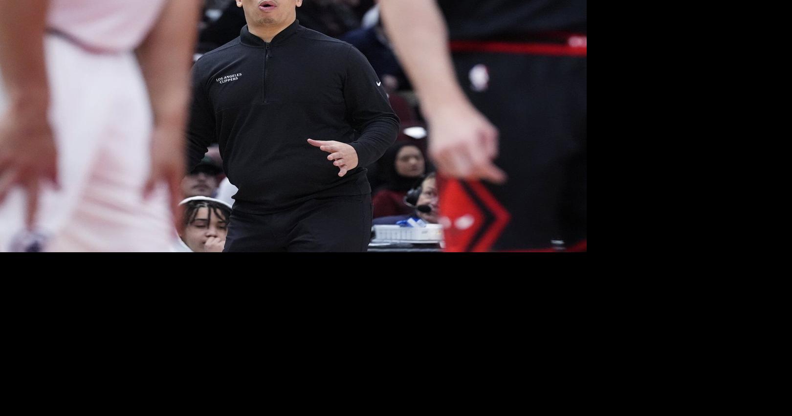 Clippers coach Tyronn Lue misses game against Kings because of back pain