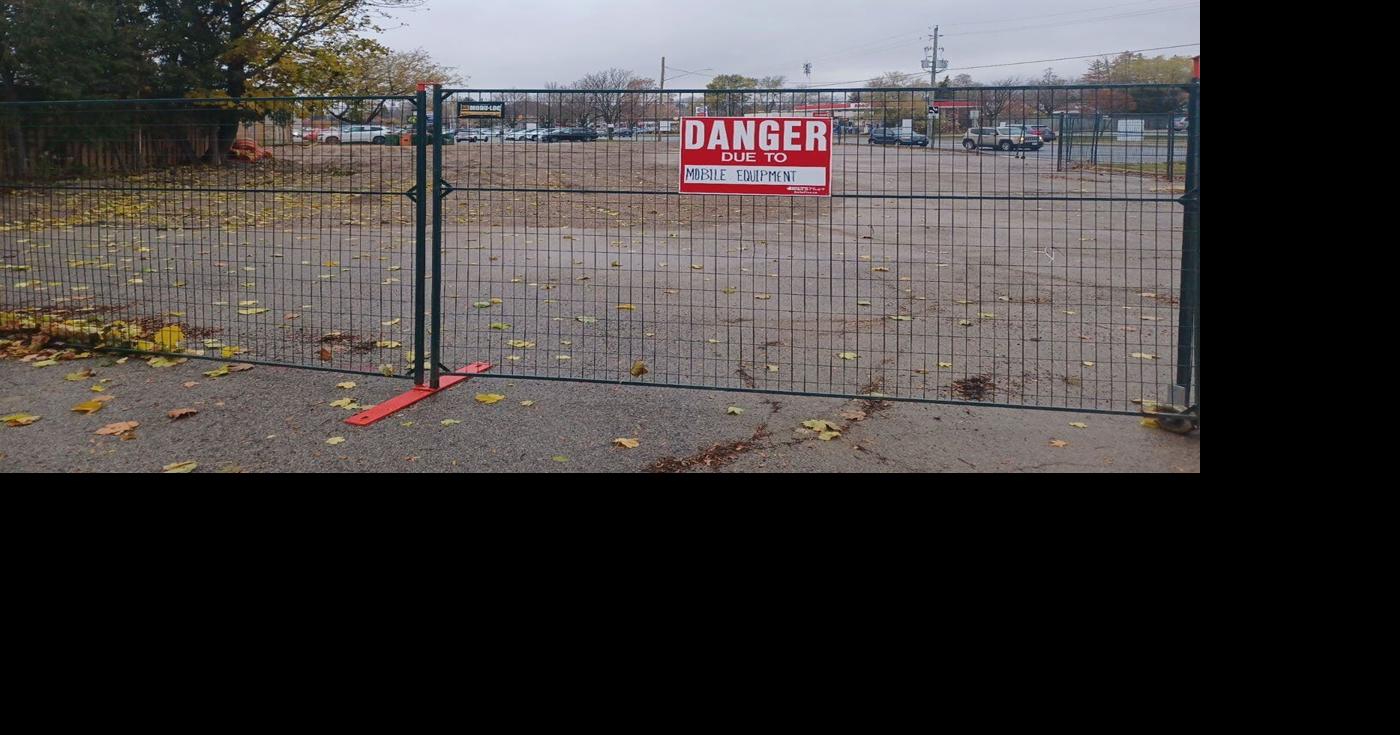 Former Ancaster gas station building demolished