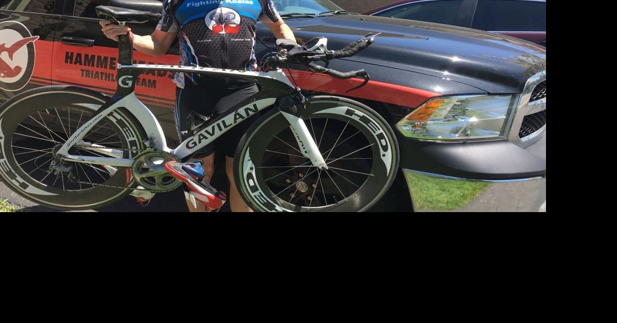 Mat Reid's prized racing bike is gone; stolen out of his truck. That ...