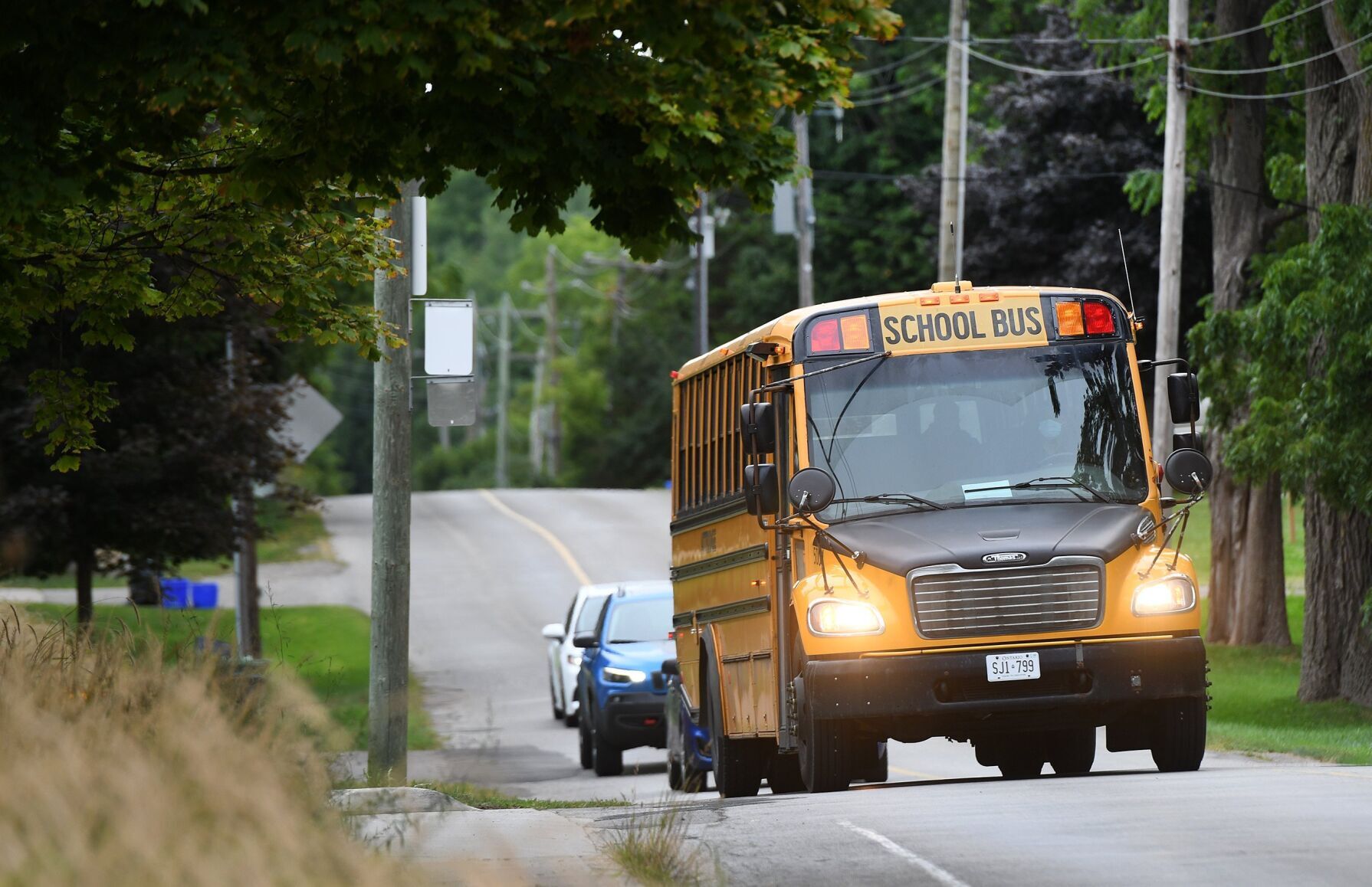 Some city school buses are getting GPS trackers in November