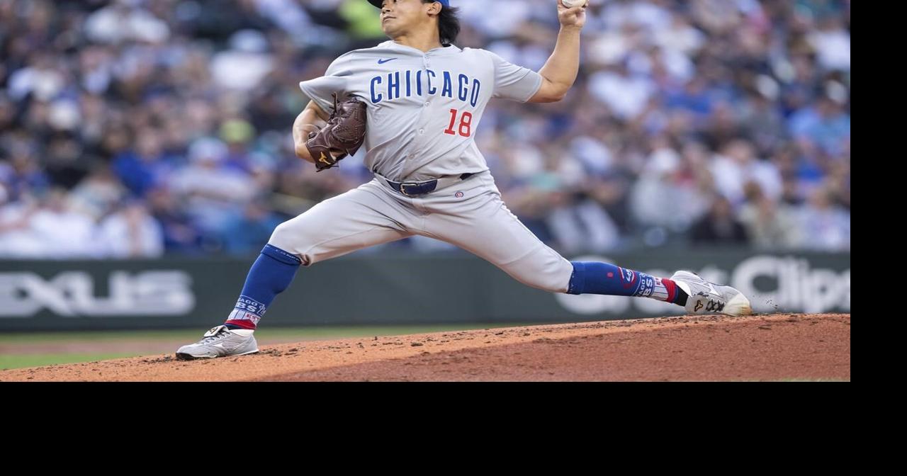 Shota Imanaga continues strong start to major league career as Cubs top ...