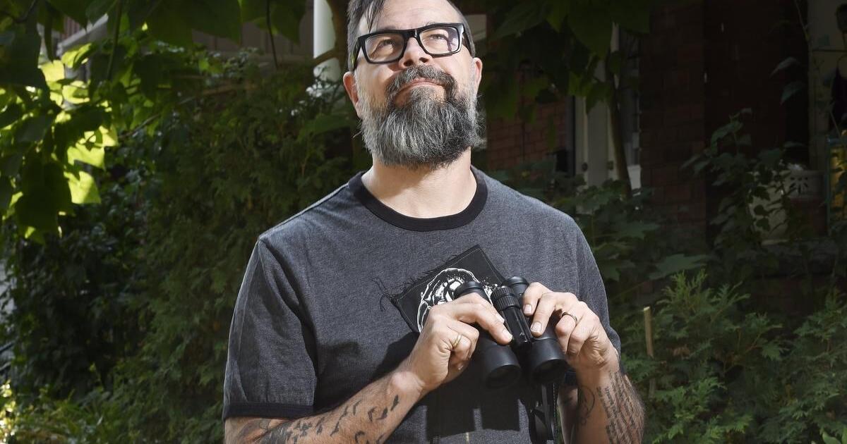 Hamilton’s tattooed, east end punk birdman Paul Riss is flying high