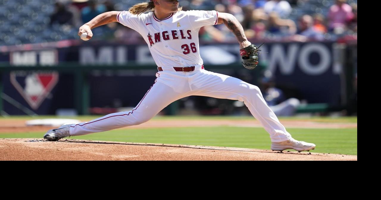Caden Dana becomes youngest Angels pitcher to win debut in 3-2 victory ...