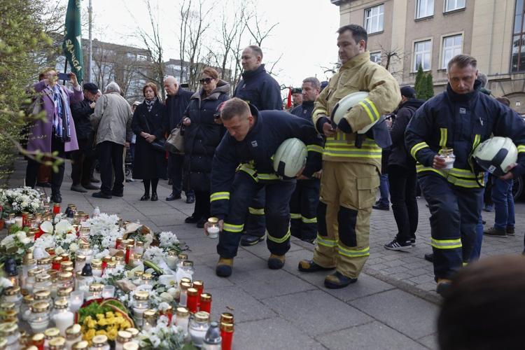 Lithuanians bid farewell to 4 US soldiers who died during training exercise