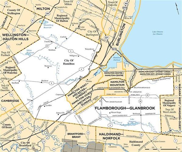 Who is running in Flamborough—Glanbrook?