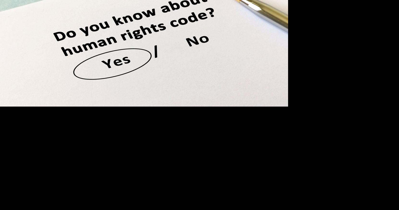 Human Rights Code does not protect from perceived unfairness