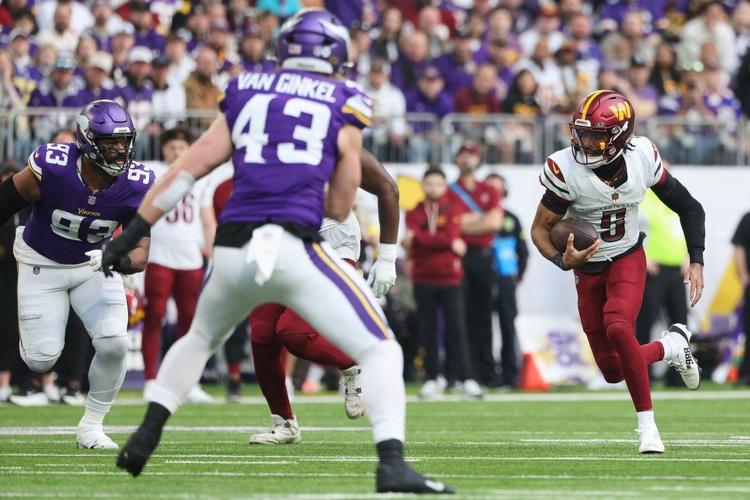 McCarthy, Vikings rebound with 31-0 win over reeling Commanders, who ...