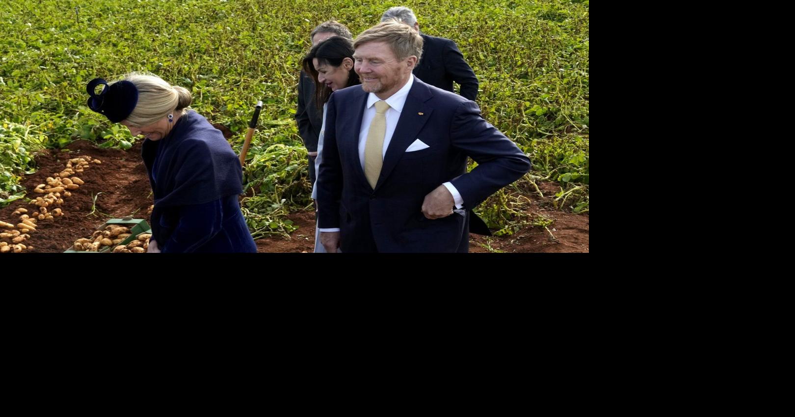 Dutch royals visit potato fields in Cyprus, highlight agricultural ties