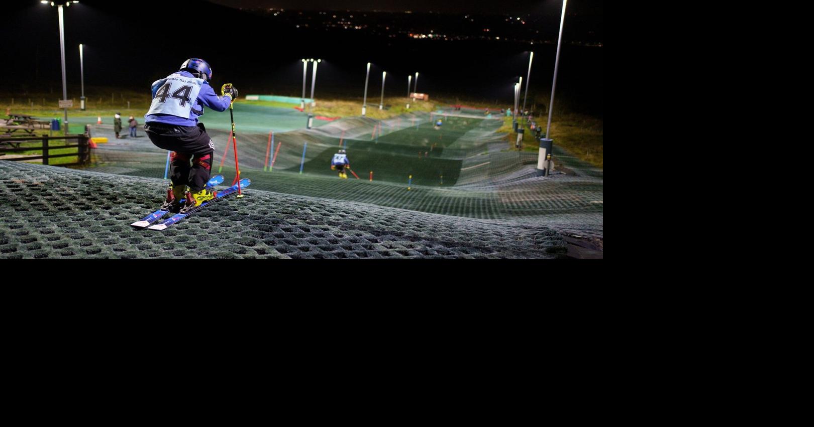 No snow, no problem: The plastic slope surrounded by sheep that ...