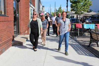 Council takes meeting outside for special Essex Centre walkabout