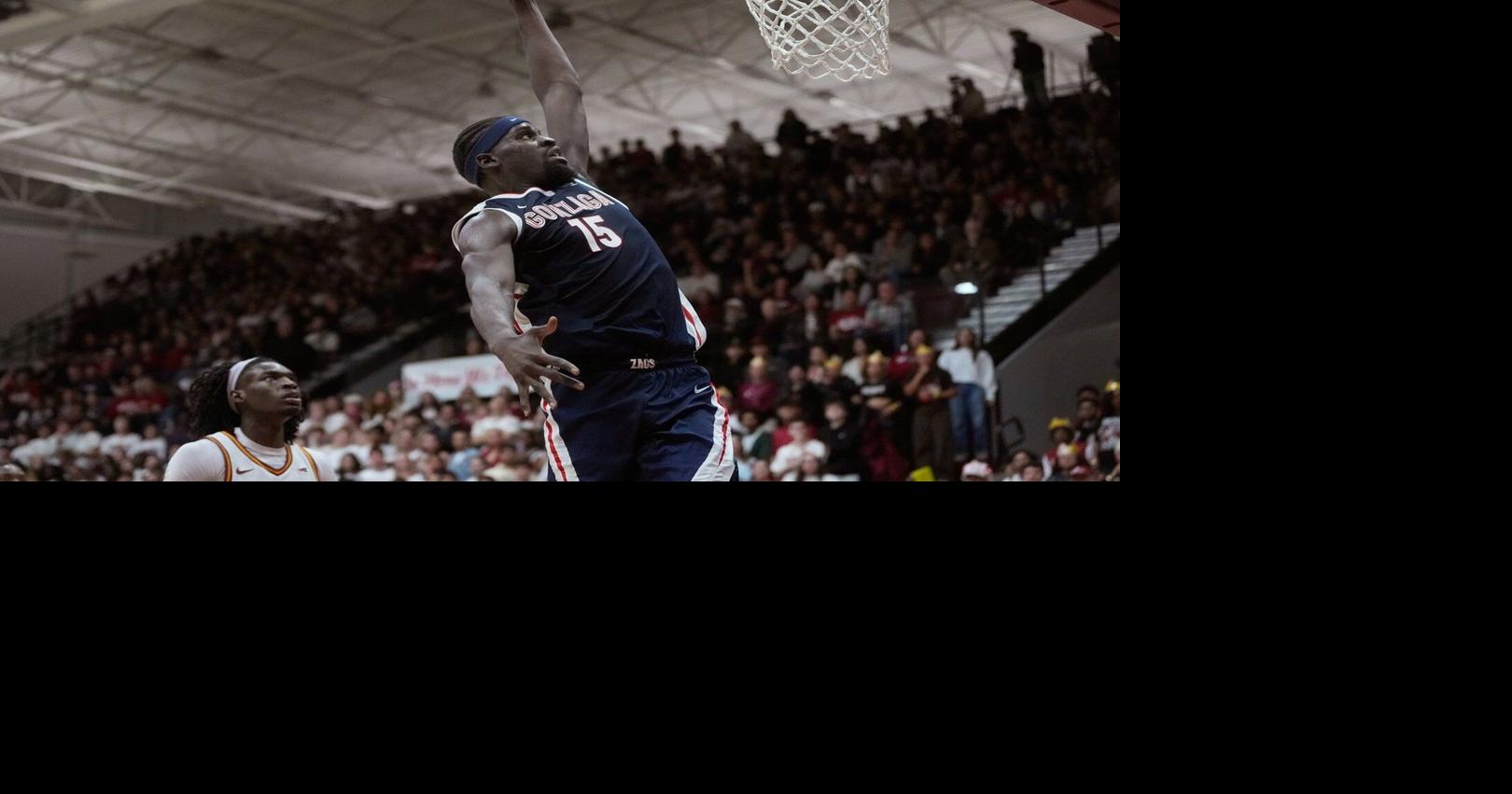 Ike powers No. 12 Gonzaga past Santa Clara into first place in WCC