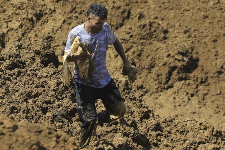 The death toll in a landslide in Colombia rises to 22 with 8 missing