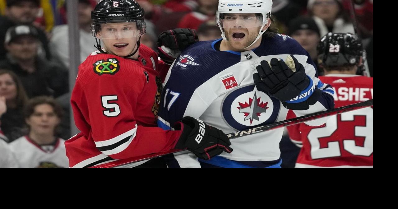 Connor Bedard scores 1st overtime goal, powers Blackhawks past Jets 2-1