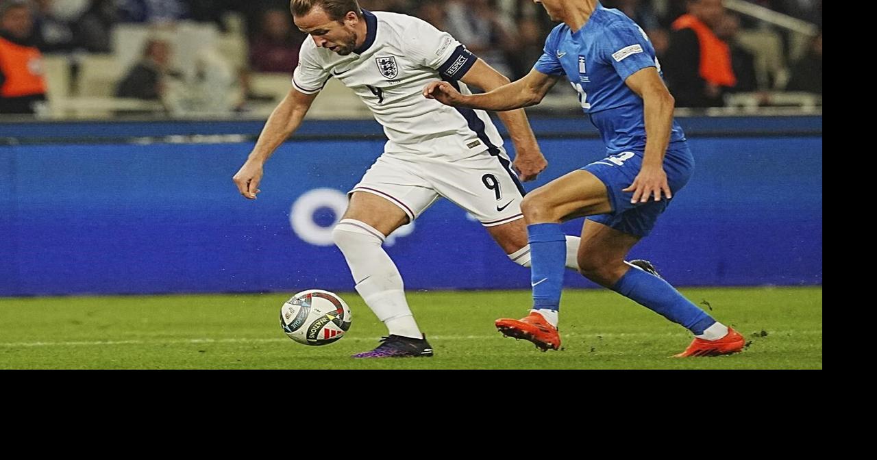 With a gamble in Greece, England recovers without Harry Kane for 3-0 win