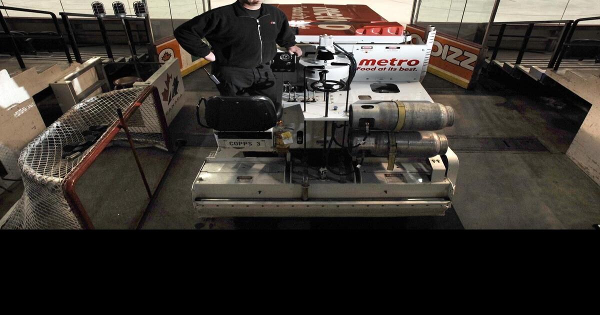 You wanna drive the Zamboni?