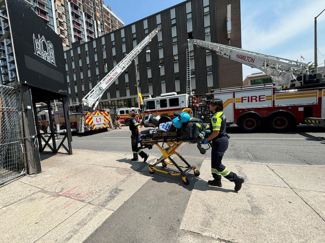 Multiple people rescued from blaze at downtown YMCA