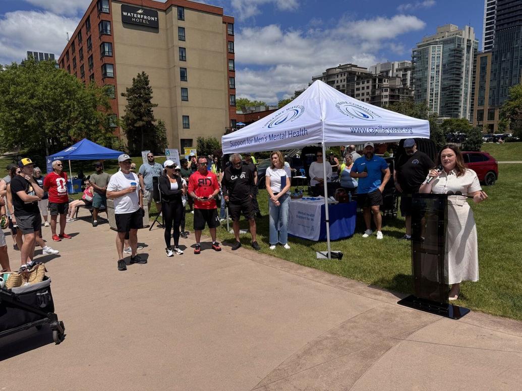 Capillary Wave's Burlington Walk Shines Light on Men’s Mental Health ...