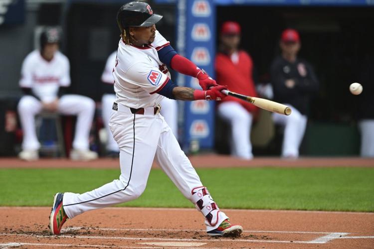 Angel Martínez hits a 3-run homer in the eighth inning as Guardians ...