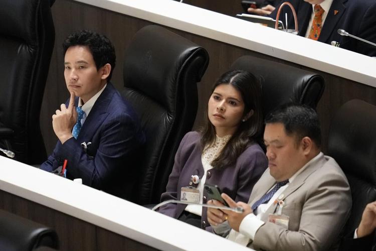 Thailand's progressive Move Forward party might be dissolved, but its former chief remains hopeful