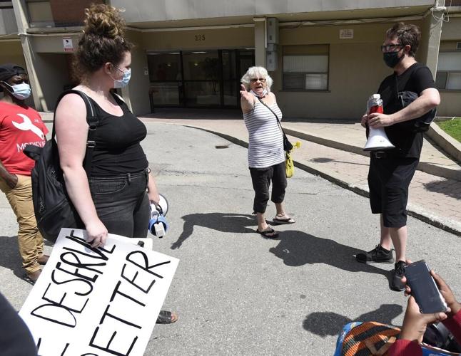‘We deserve to live safely’: Rebecca Towers tenants call on landlord to ...