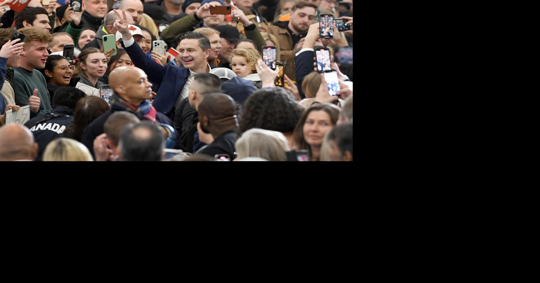 Poilievre’s Conservative rally draws thousands in Hamilton