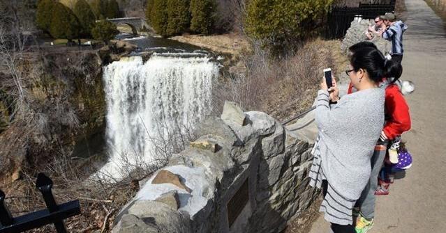 Local waterfalls victims of their success