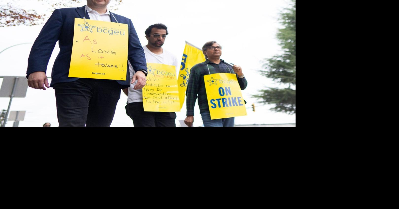 Union says 4,000 workers on 22 pickets as B.C. public service strike ...