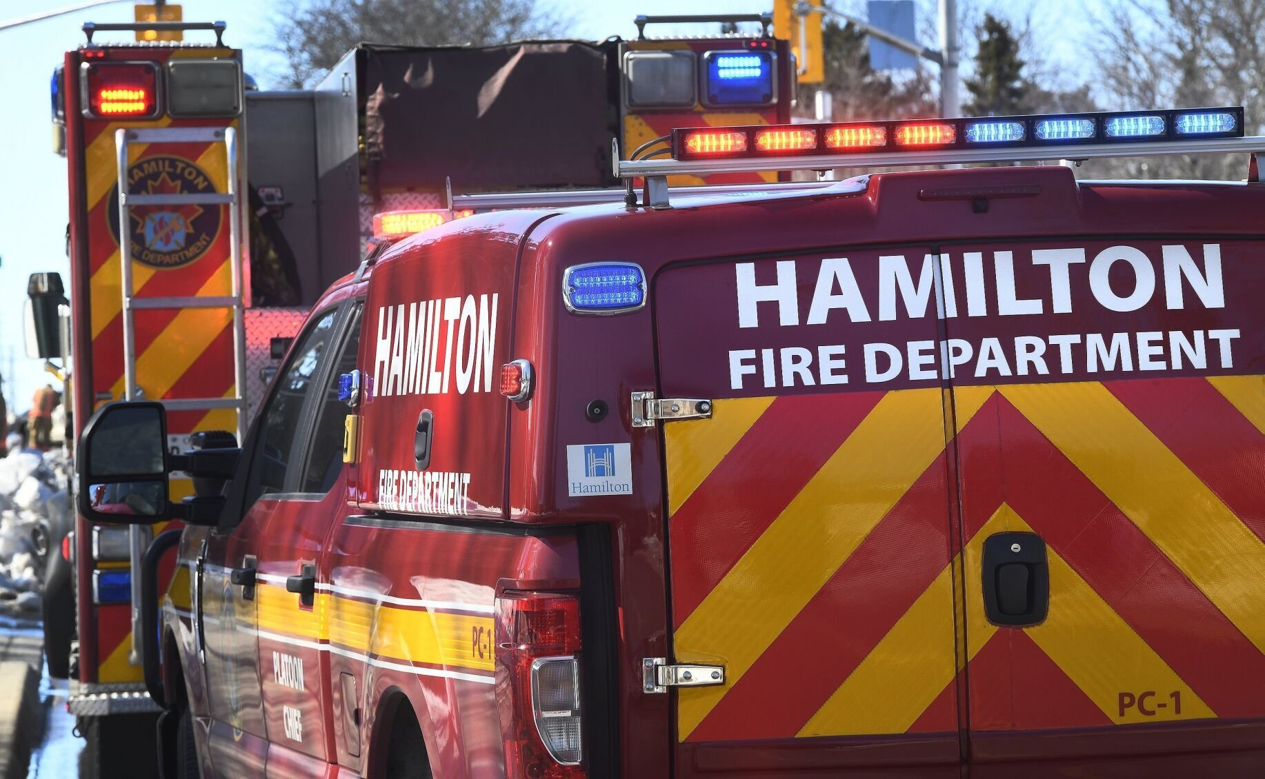 Four boats damaged after overnight fire at Hamilton shipyard