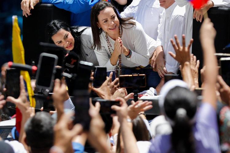 María Corina Machado, a symbol of the political resistance in Venezuela ...