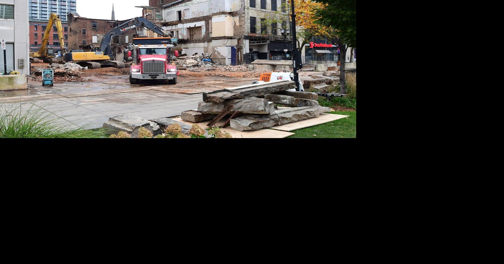 Third Gore Park building knocked down after two collapse