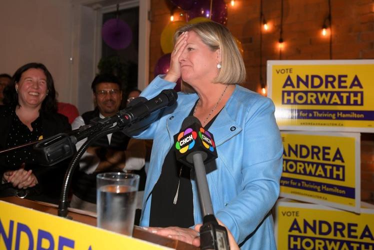 Andrea Horwath makes history as Hamilton’s first female mayor