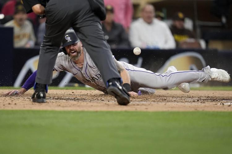 Montero drives in 3 runs as the Rockies beat Padres 5-4 and extend ...